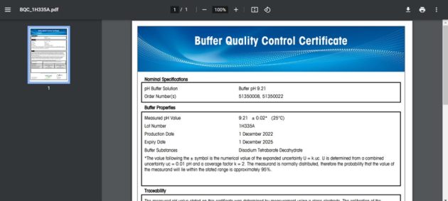 COA Là Gì? Cách Lấy Chứng Nhận COA Hãng Mettler Toledo