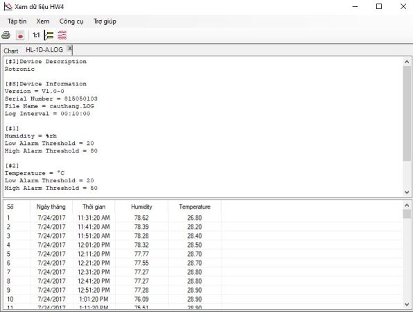 Thiết Bị Tự Ghi Áp Suất Khí Quyển Rotronic – BL-1D - Thiết Bị Hiệp Phát